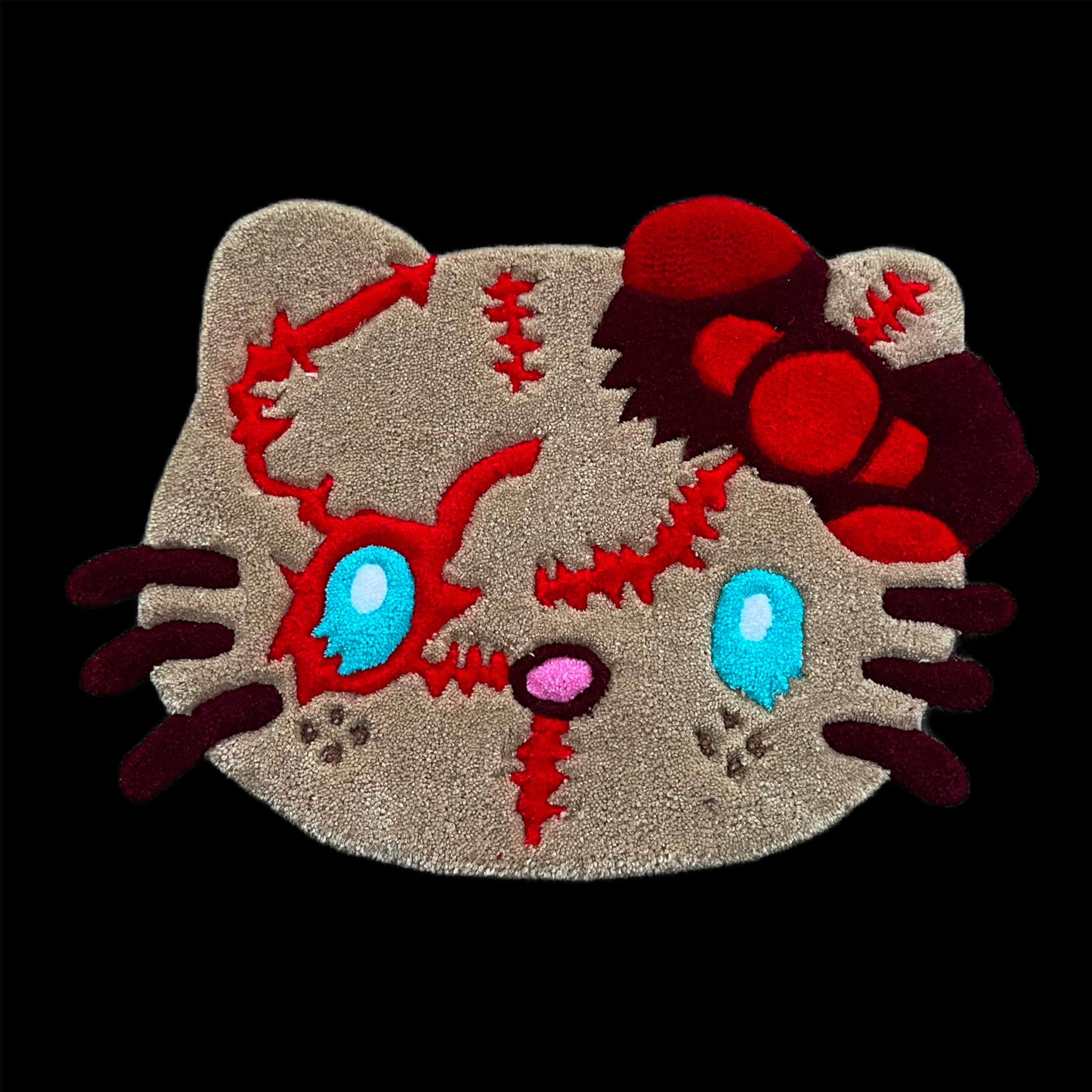 Hello Kitty X Chucky Rug | Artsywithdapaints